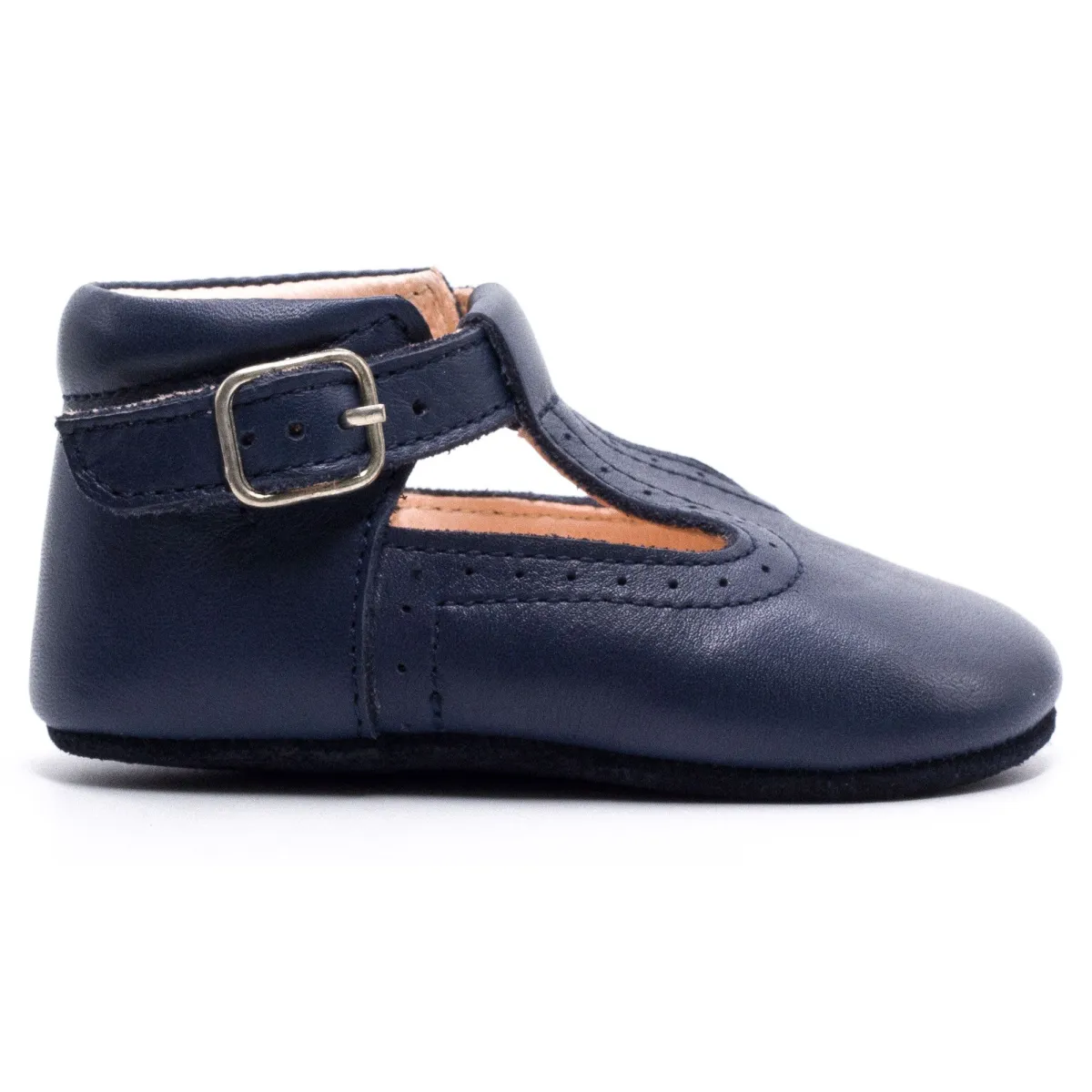 Boni Johan II – Chaussons Bébé en Cuir Élégants