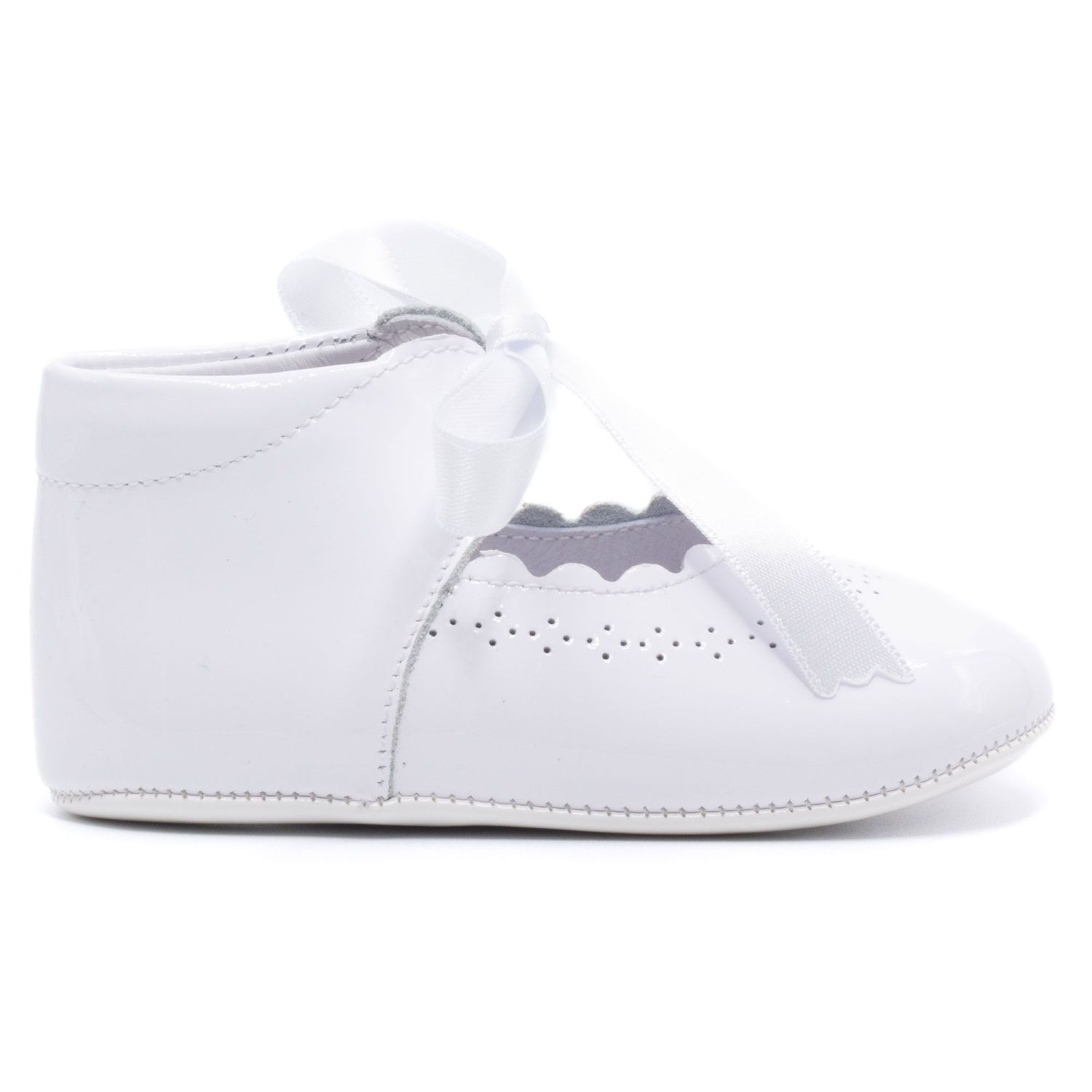 Leather christening shoe, Boni Clemence